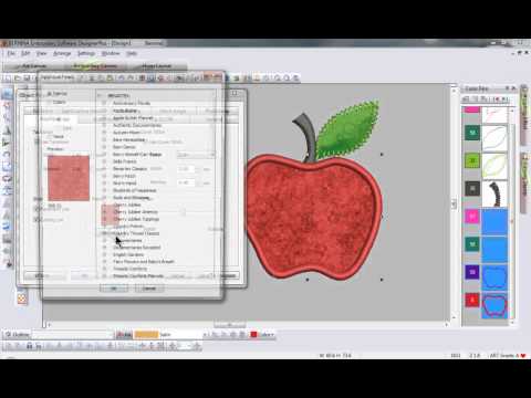 BERNINA Embroidery Software 6 - Auto Applique - Tool Tip 8