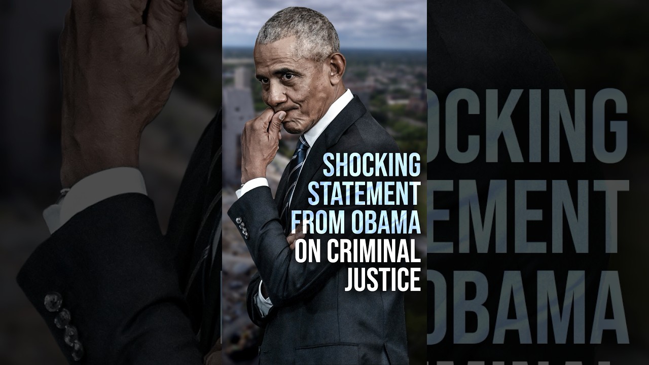 Shocking Statement from Obama on Criminal Justice