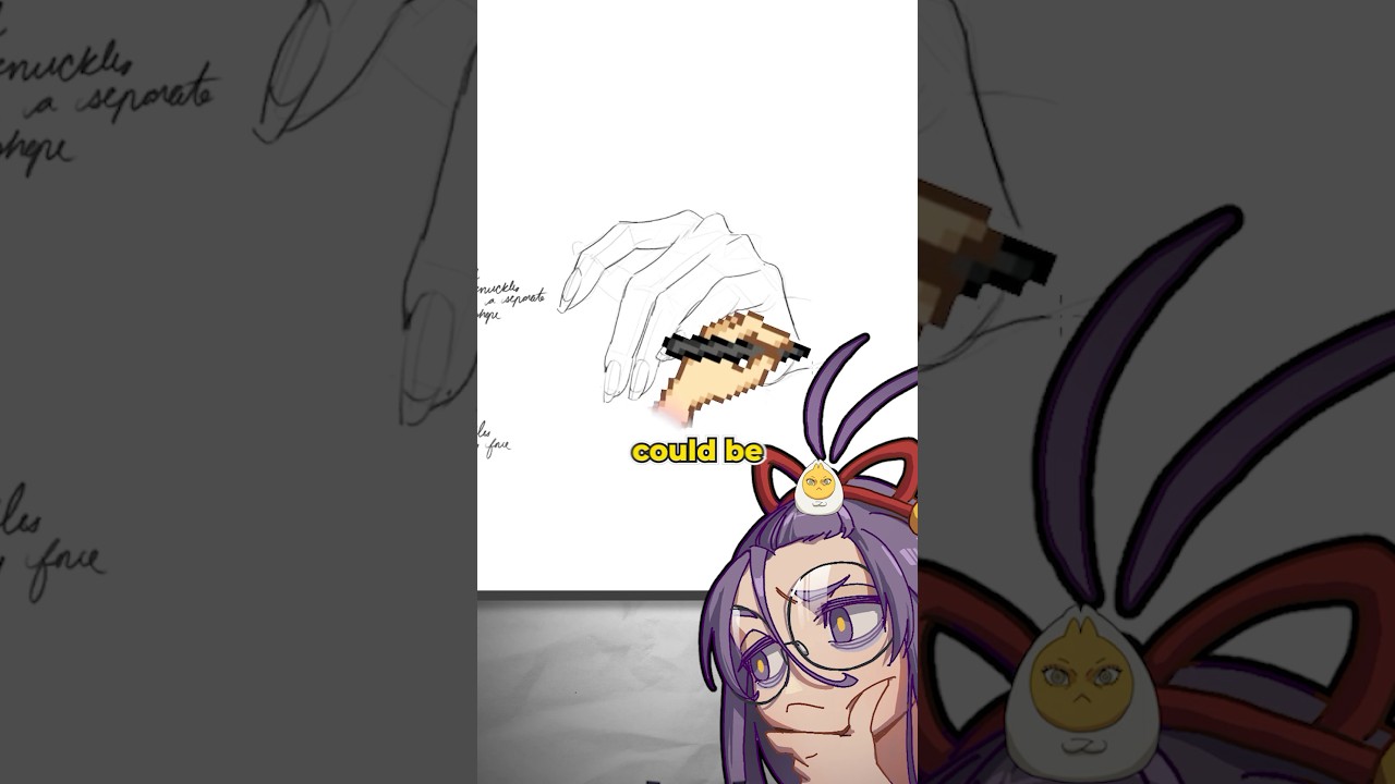 How gesture applies to drawing hands