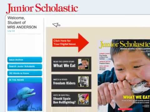 Social Studies Magazines—Junior Scholastic Online Resources
