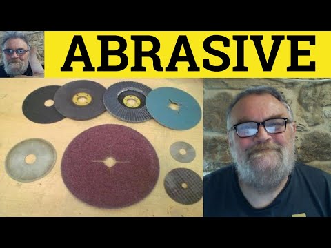 🔵 Abrasive Meaning - Abrade Defined - Abrasive Examples - C2 Vocabulary - Abrase