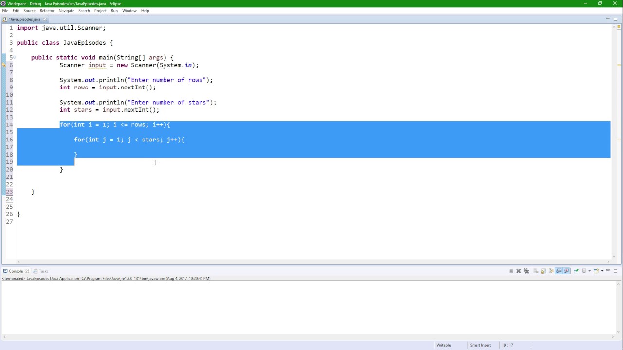 Java Tutorial #12: Loops (Basic - Intermediate) (Nested Loops)