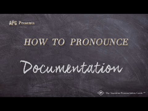 How to Pronounce Documentation (Real Life Examples!)
