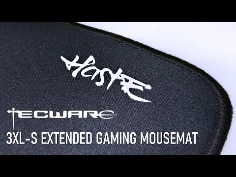 TECWARE HASTE 3XL-S Extended Gaming Mousemat - Unboxing & Testing