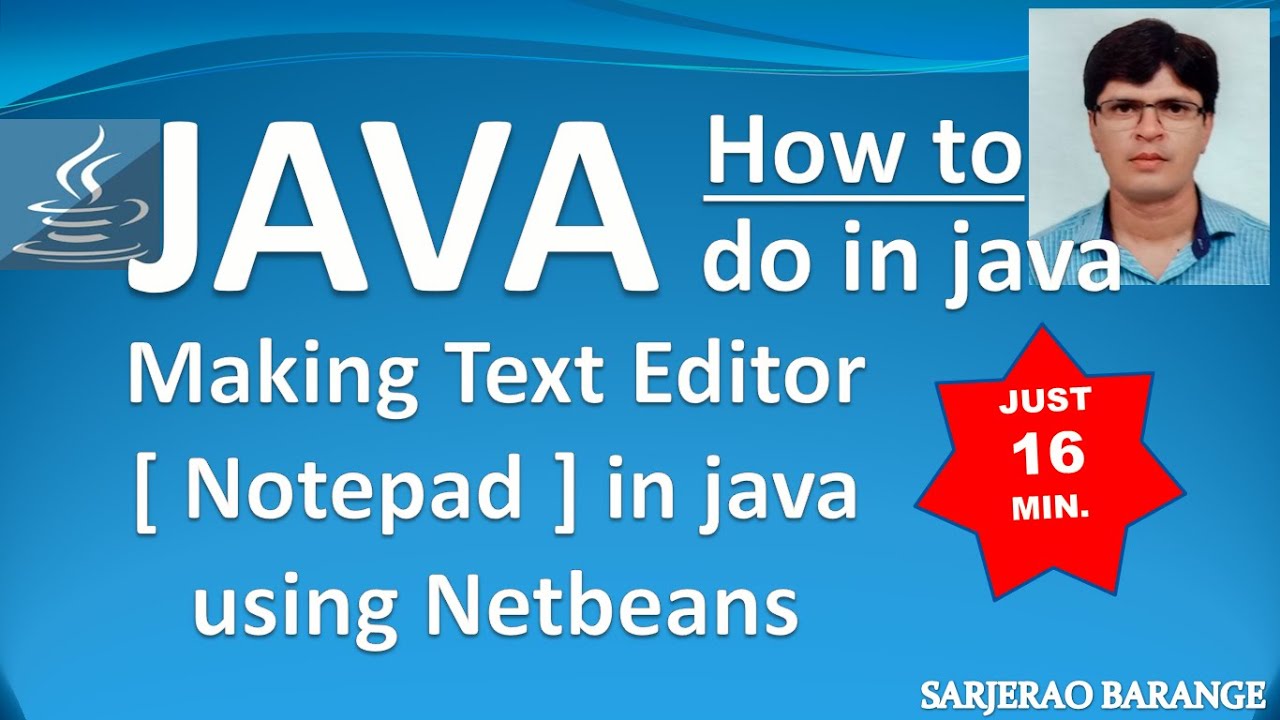 Making Text Editor ( Notepad ) in java using Netbeans. Java minor project. JFileChooser java swing.
