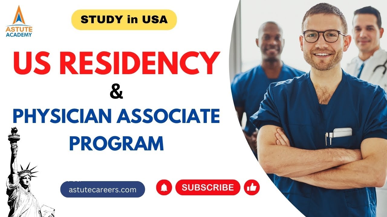 USA Residency & Physician Associate Programs | Live Webinar | Study in USA |