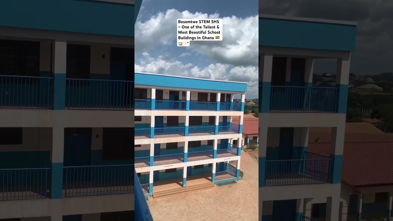 Bosomtwe STEM SHS – One of the Tallest & Most Beautiful School Buildings in Ghana🏫#ghana#shs #fyp