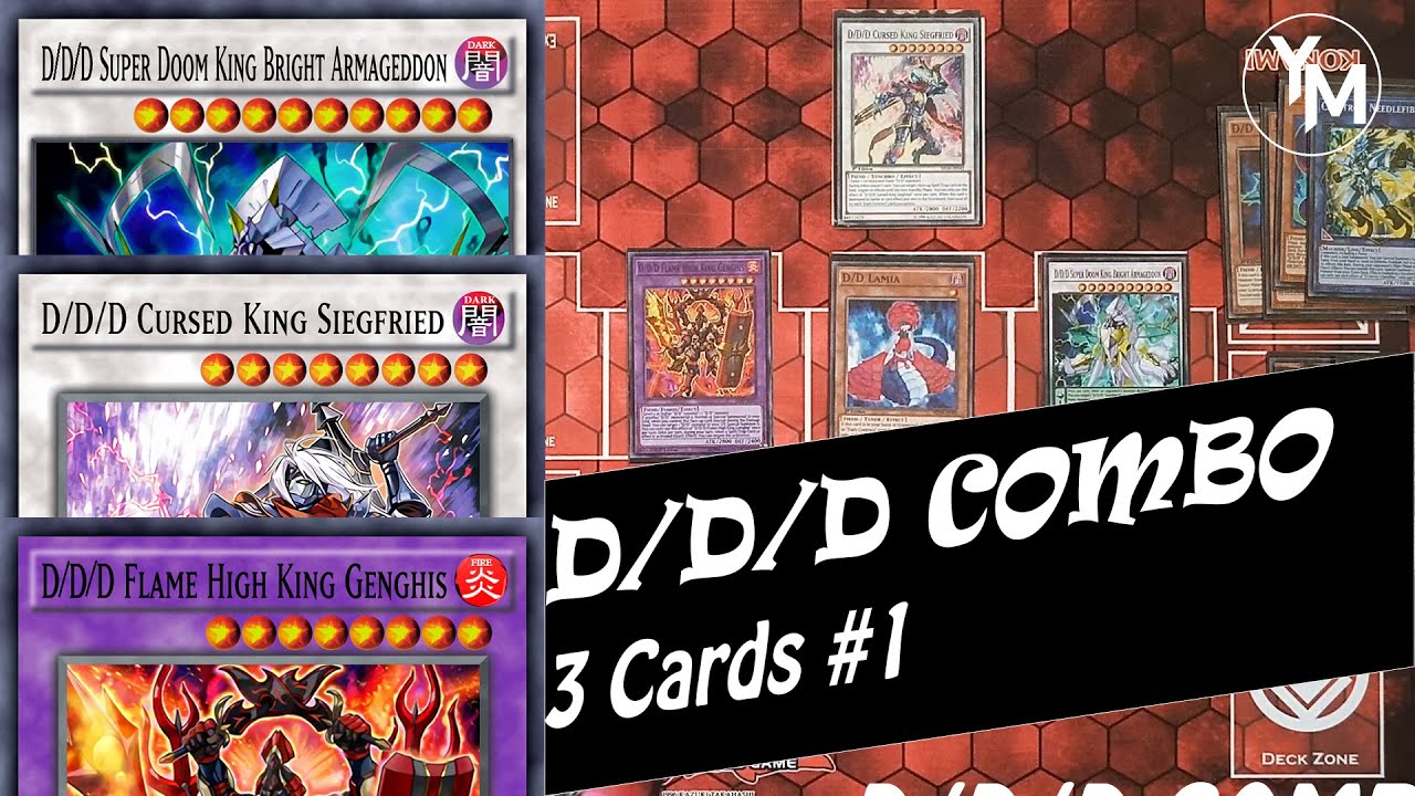 D/D/D 3 CARDS COMBO TUTORIAL #1