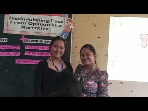 Distinguishing Fact from Opinion in a Narrative