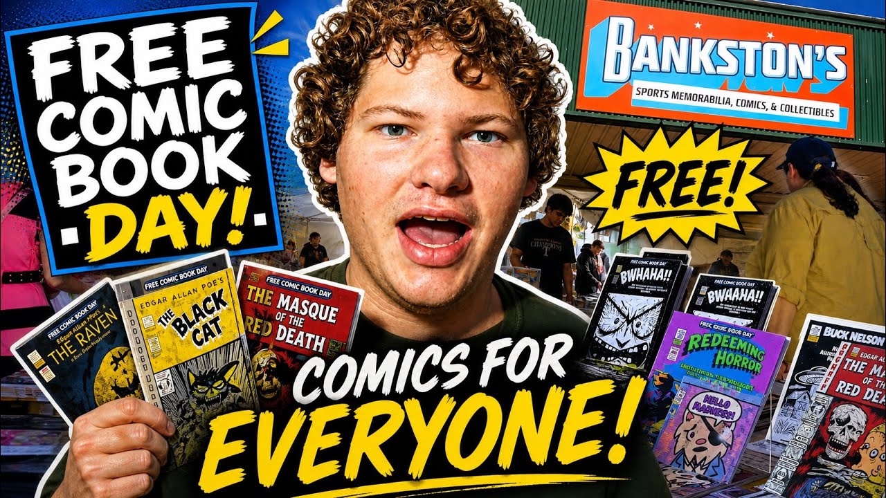 FREE COMIC BOOK DAY 2026 Was INSANE! | Bankston’s Highlights