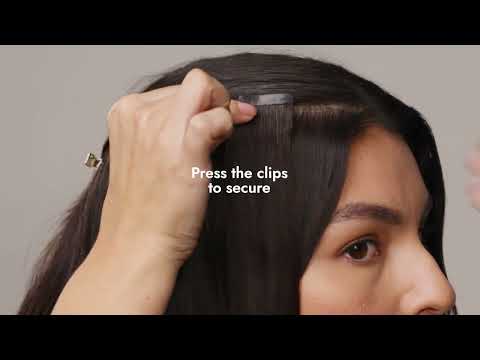 Satin Strands Black 18 Inch Seamless Clip-in Hair Extensions | Sally Beauty