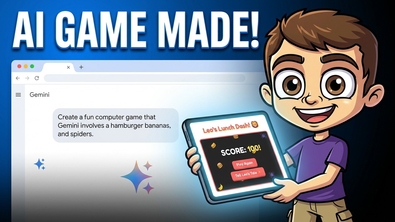 Create AI Computer Games With Google Gemini