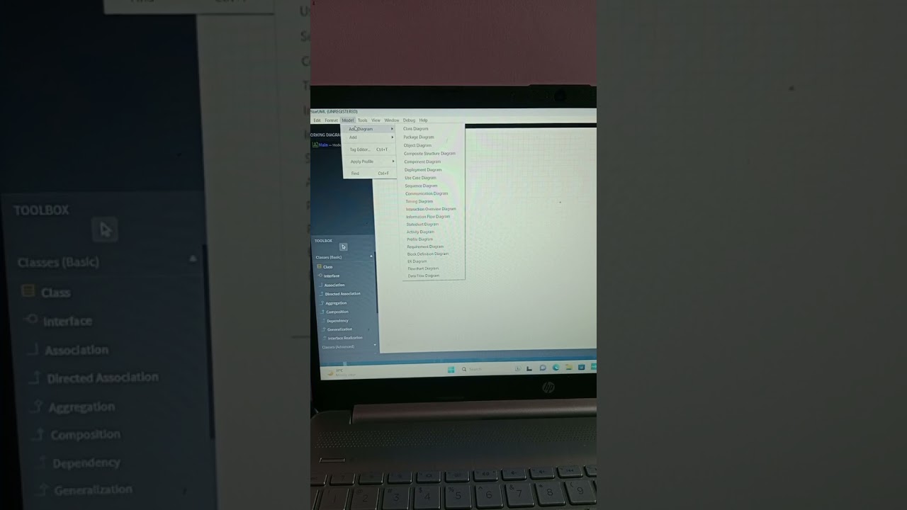 Star UML to draw UML Diagrams