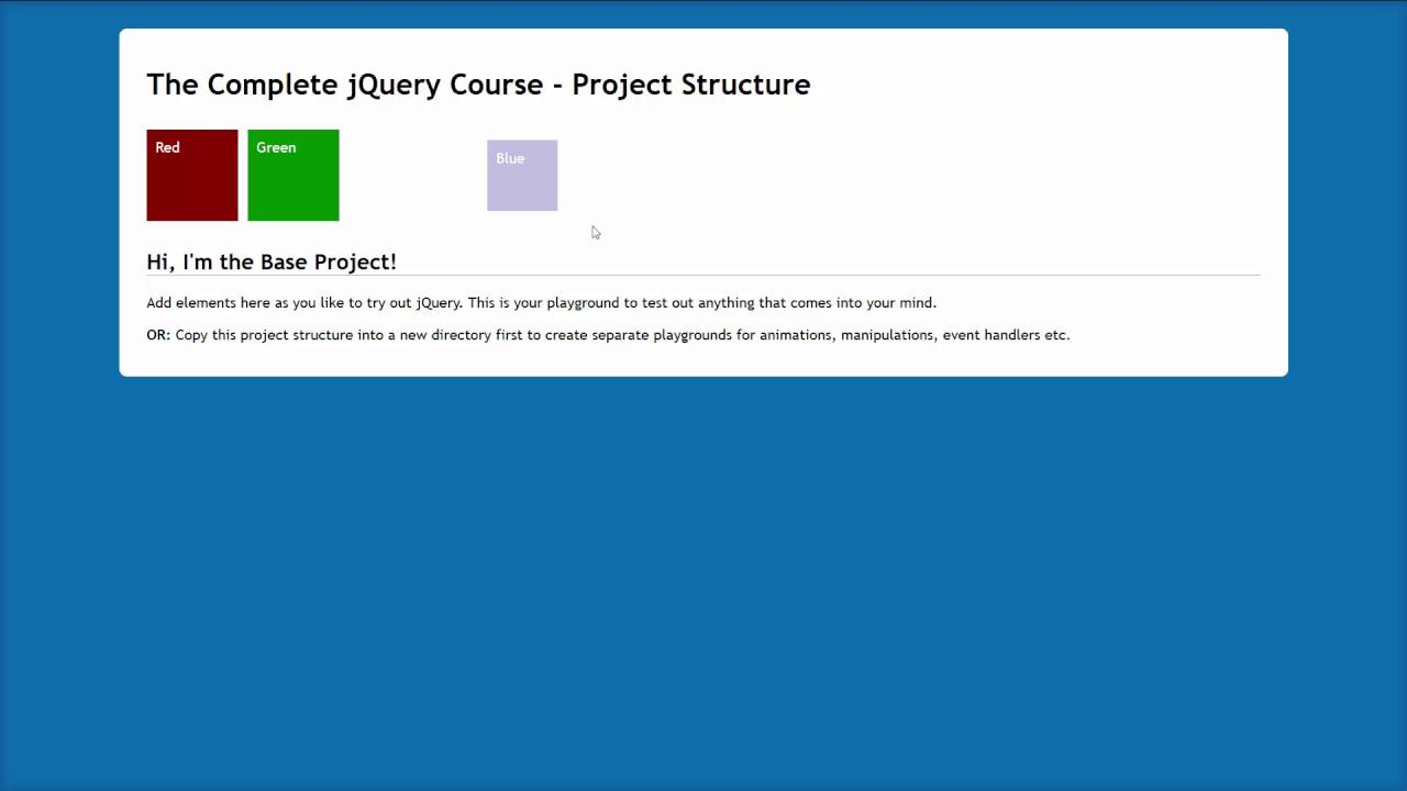 jQuery Tutorial for Beginners #10: Custom Animations in jQuery Using animate()