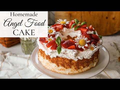 Angel Food Cake Recipe Made From Scratch
