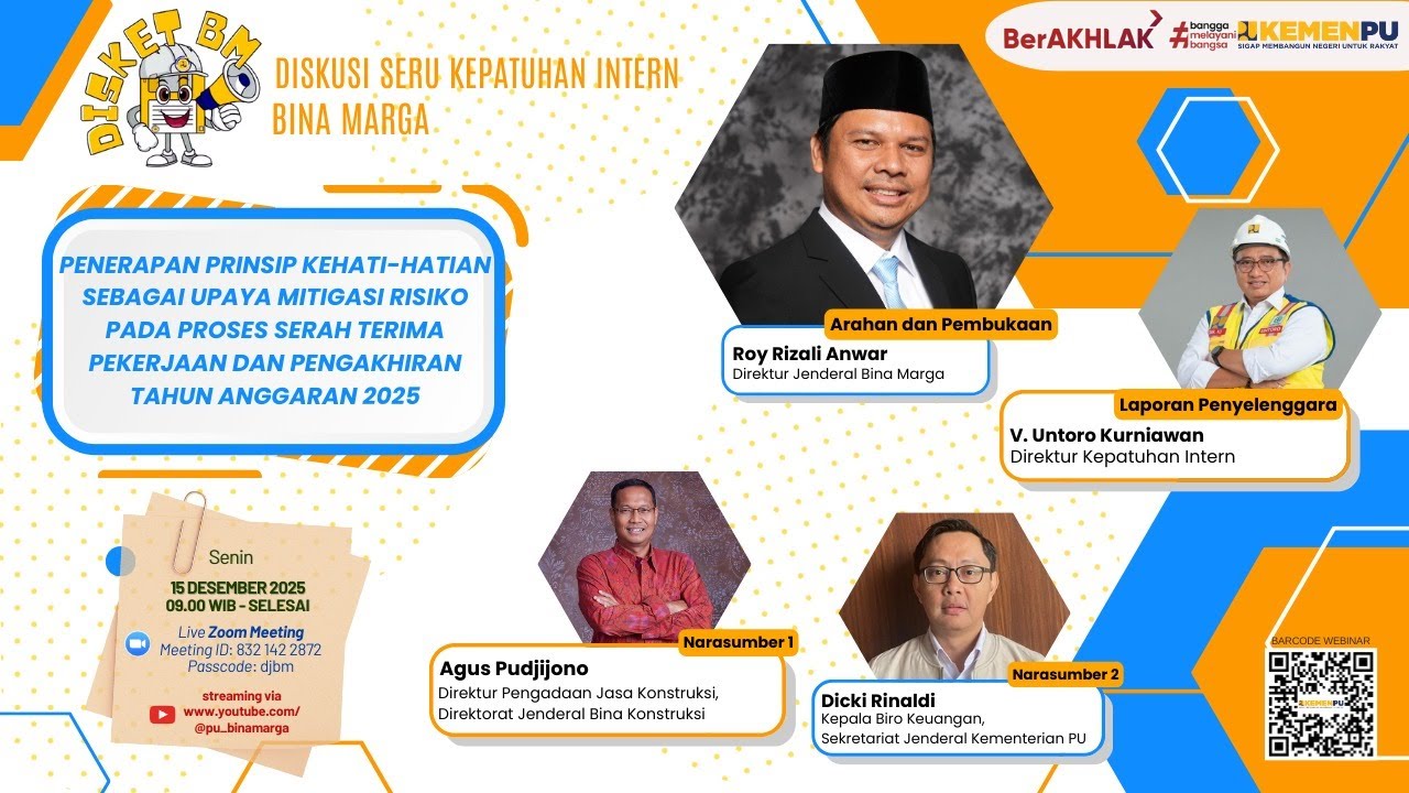 Penerapan prinsip kehati-hatian upaya mitigasi risiko proses serah terima pekerjaan TA.2025