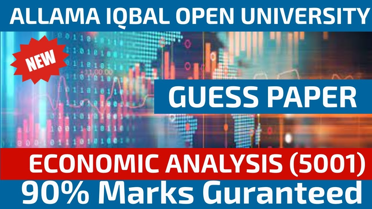 Economic Analysis Code No. 5001 Guess Papers- MBA/MSc Administrative science @AHA Assistance
