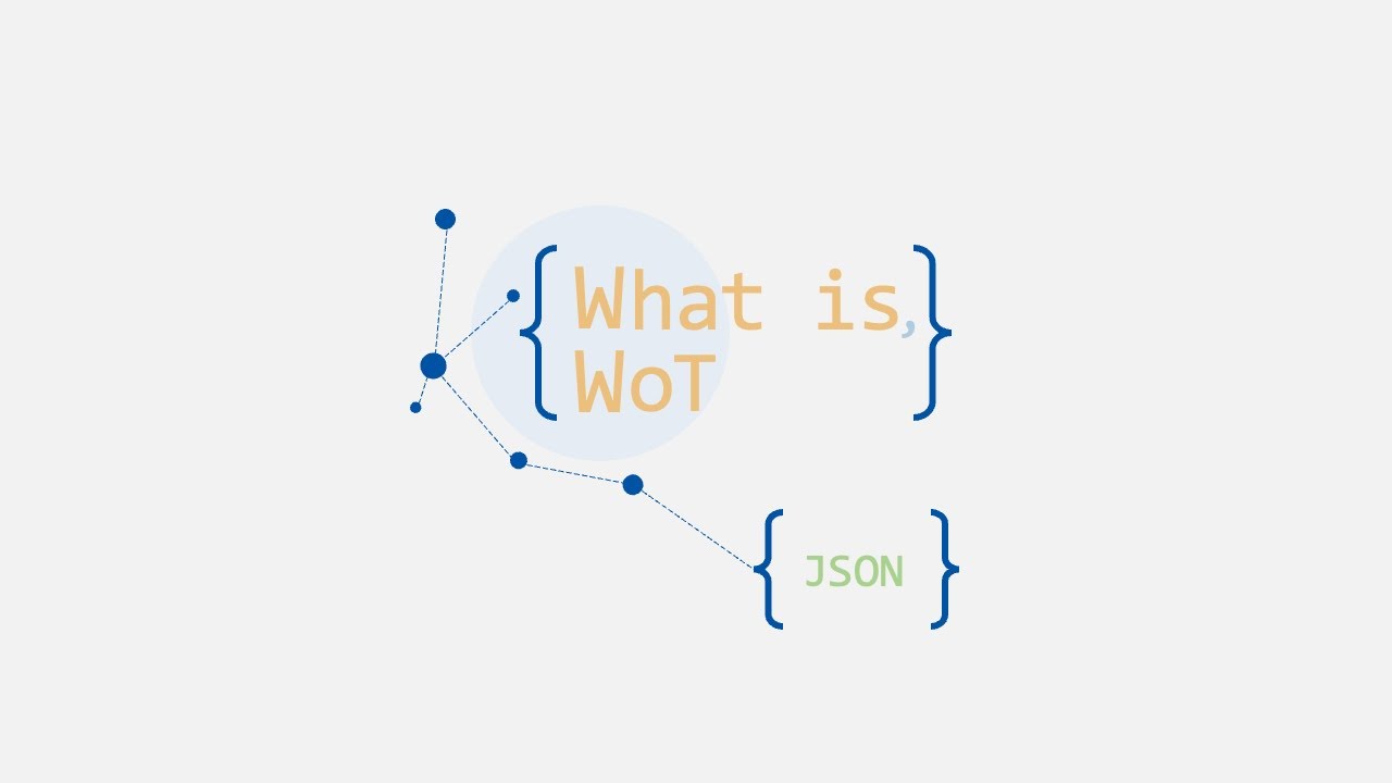 JSON Introduction | What is WoT