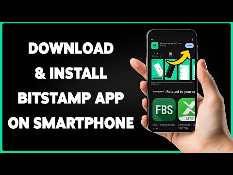 How To Download & Install Bitstamp App On Smartphone 2025 | Setup Bitstamp Crypto Trading App