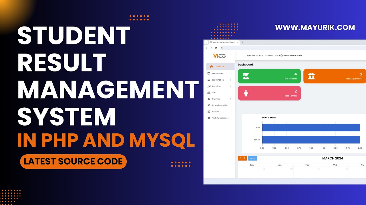 Result management system in php | student result management system in web development projects