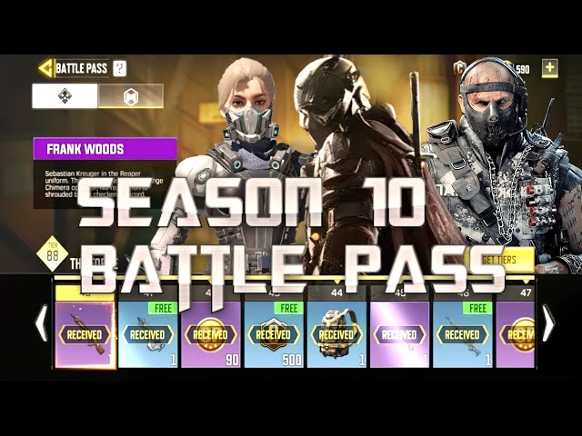 COD Mobile Season 10 Battle Pass leaks: All characters, weapons ...