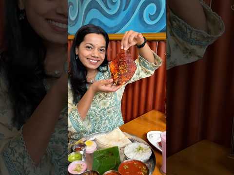 Seafood restaurant near Mumbai Pune express highway 😱 #seafood #fish#chicken#navimumbai#bhukkadgirl