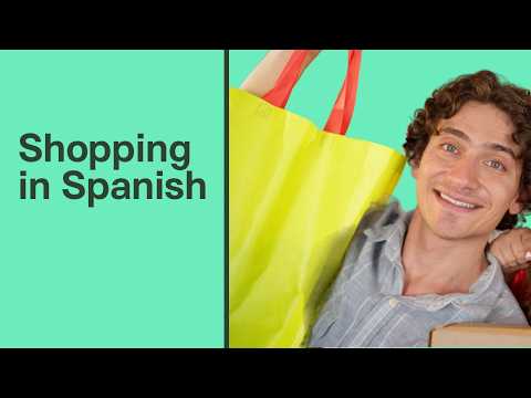 Learn Spanish: Shopping and Buying Clothes Dialogue