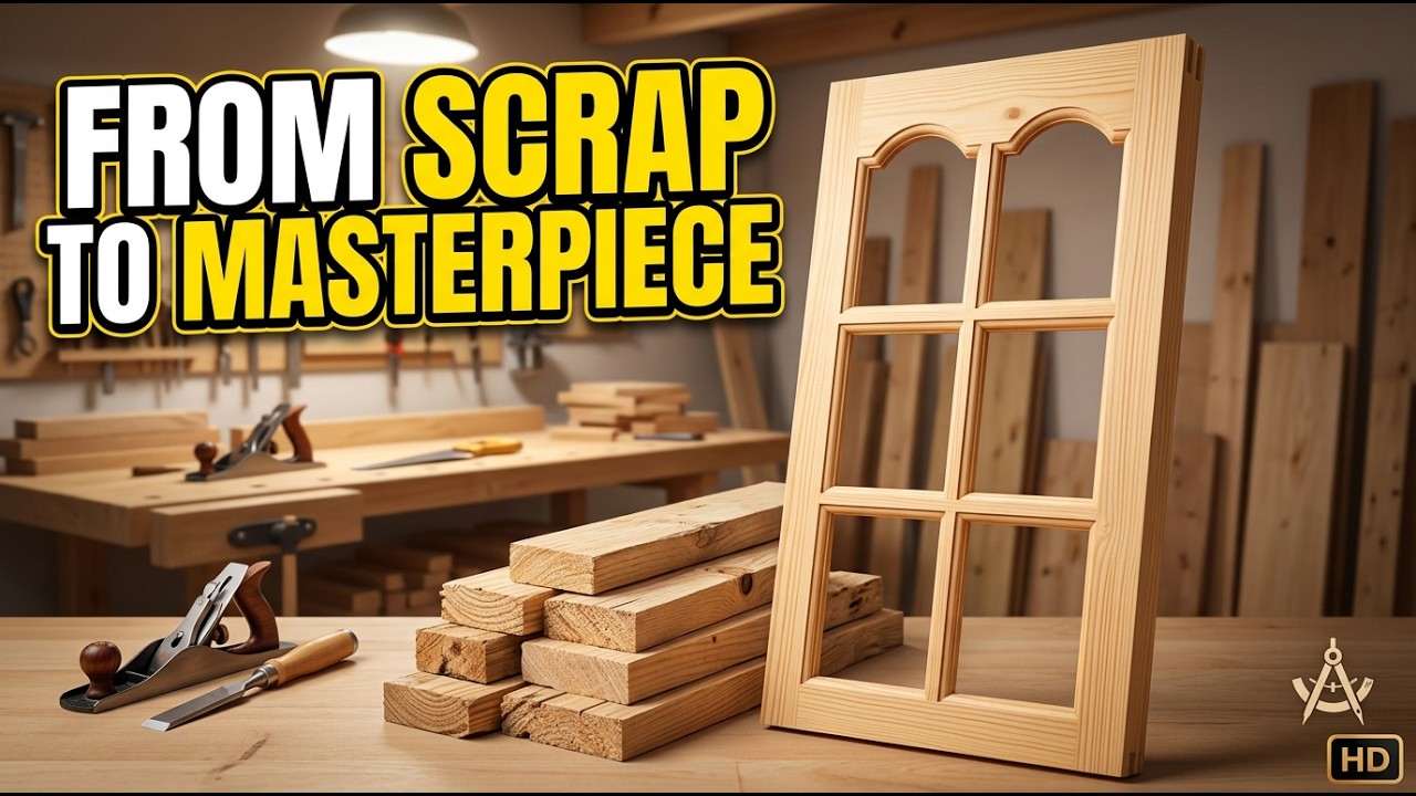 I Built a Masterpiece Window Frame from SCRATCH!