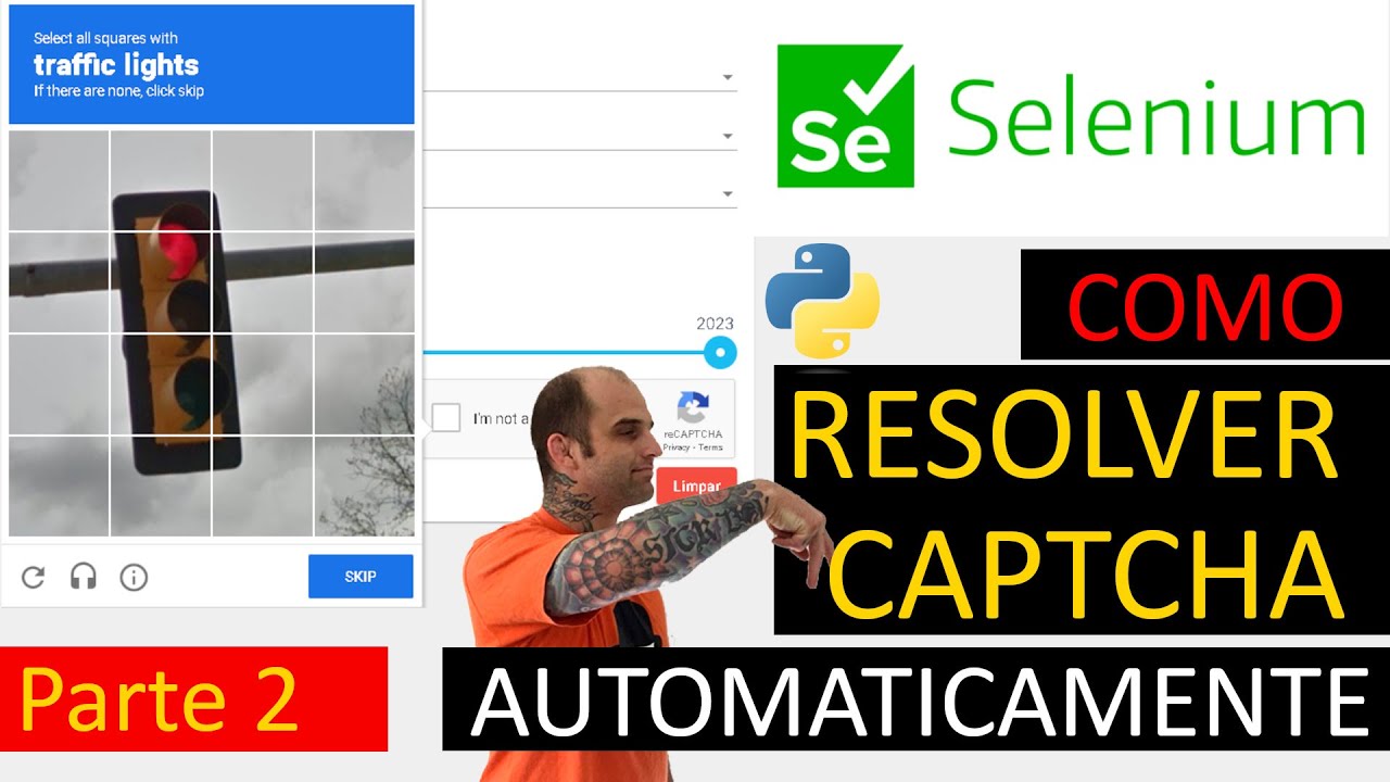 Resolvendo captchas automaticamente sem API com Selenium e Python #2