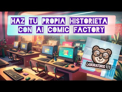 Haz tu propia historieta con AI COMIC FACTORY🦸♂️🦸♀️🤓😱😱😱😱