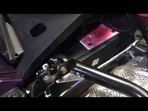 Polaris Slingshot Under Glove Box Subwoofer Enclosure by Underground Autostyling