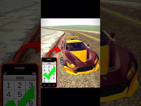 Zenvo Car का Cheat Code in Indian Bike Driving 3D #shorts #viralshort