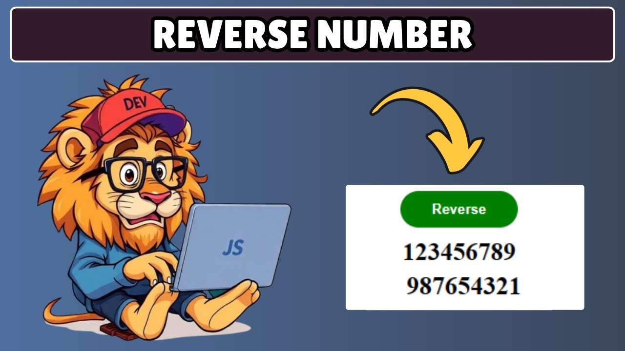 How to Reverse Number in Javascript