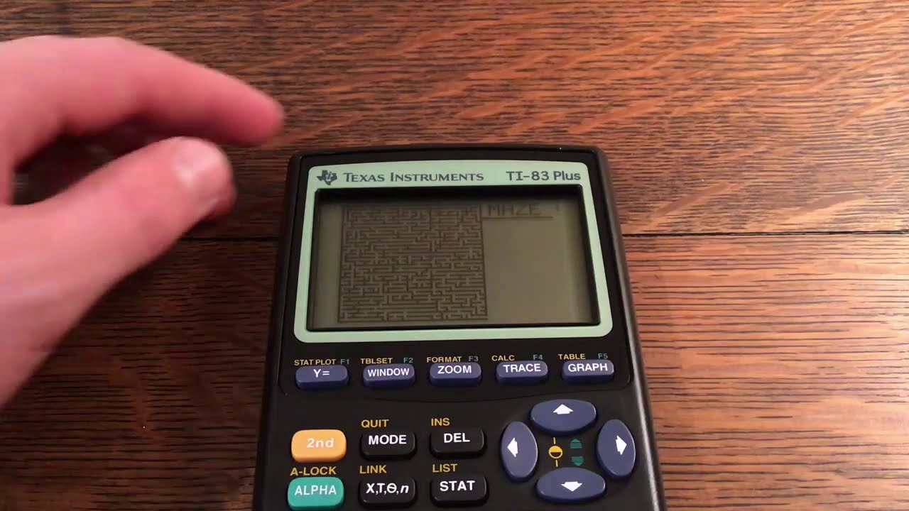 Maze Game For Your Graphing Calculator!