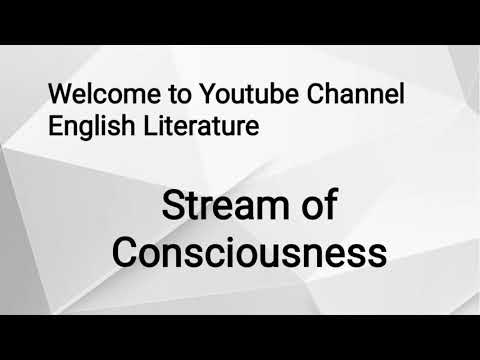 Stream of Consciousness | Literary Term | Concept | Explained in Urdu/Hindi