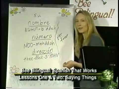 5_Ask for name, number, address, book -- Spanish that Works Lesson 2 - #1