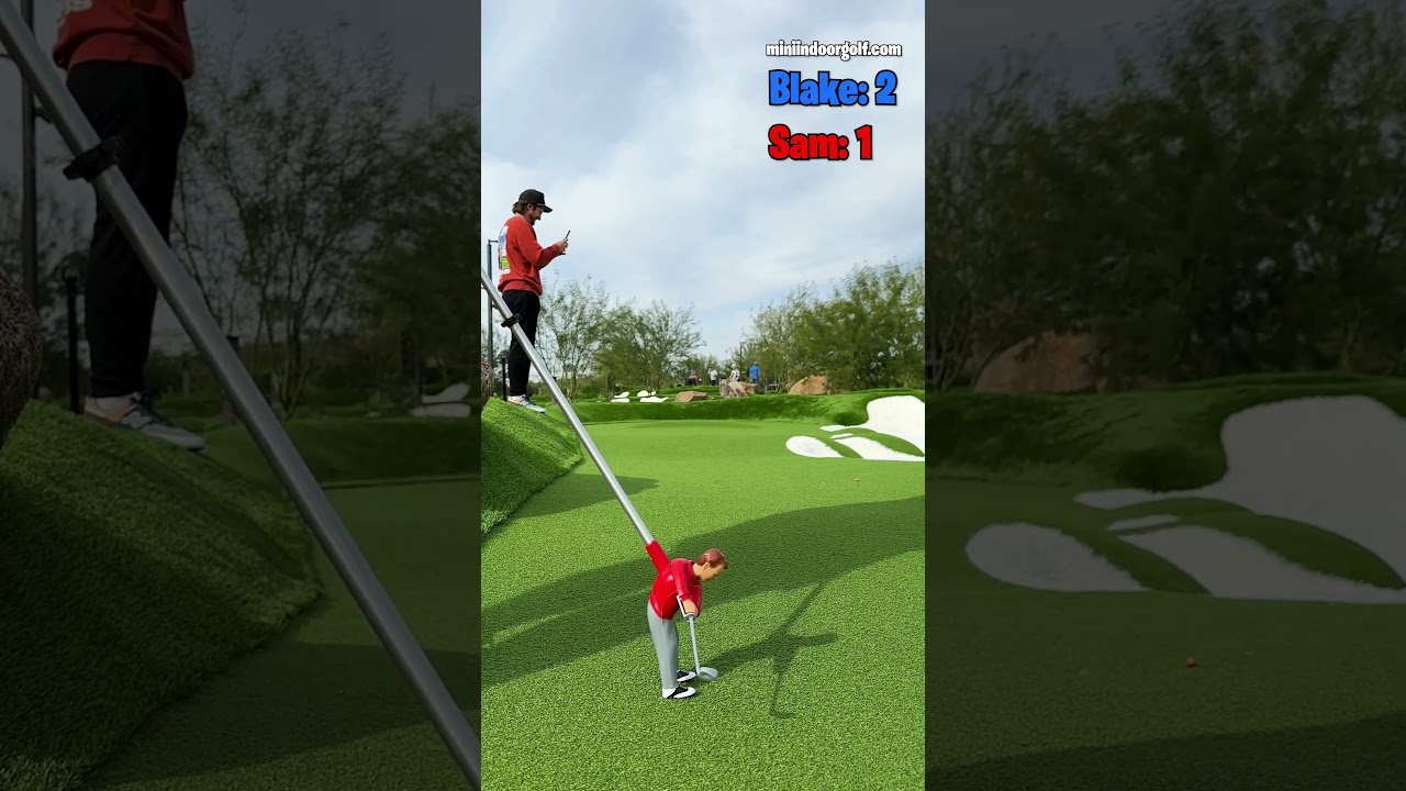 This Tiny Golf Match was CRAZY!!