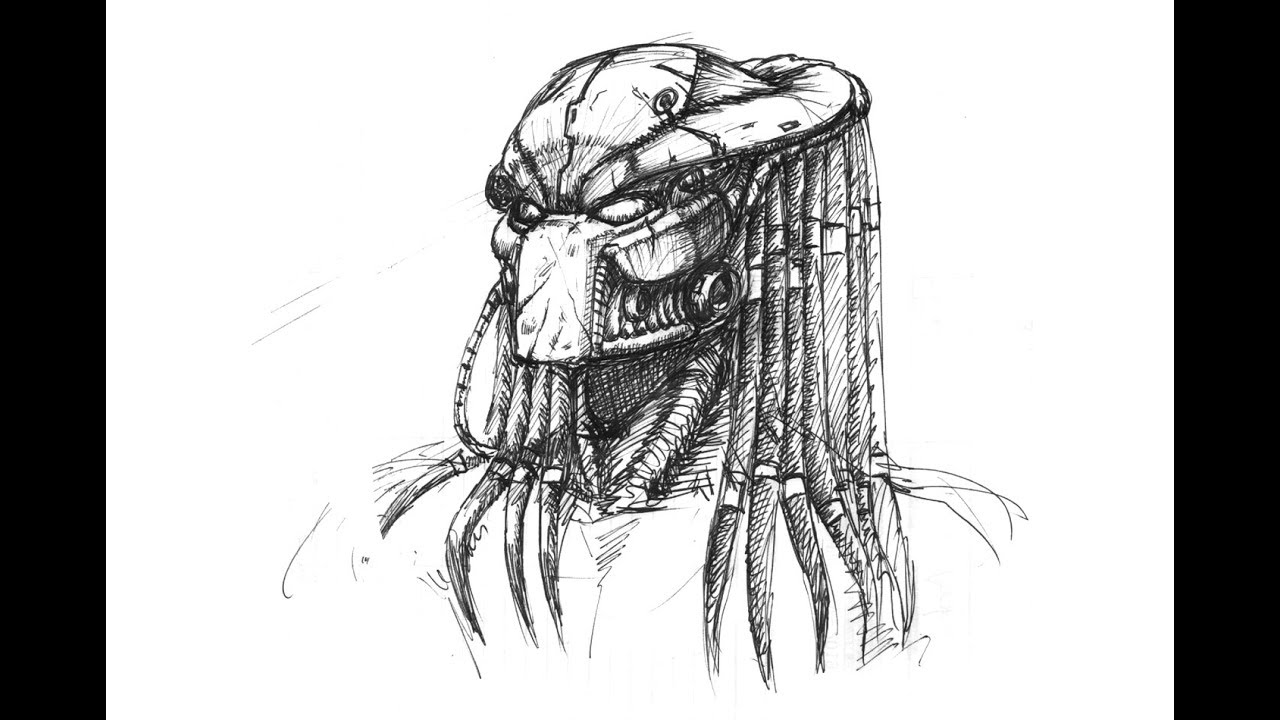 Predator sketch time lapse 000