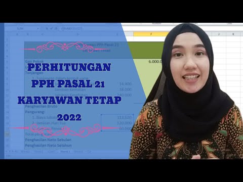 TERBARU!!! PERHITUNGAN PPH PASAL 21 UNTUK KARYAWAN TETAP