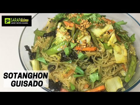 Pancit Sotanghon Guisado Recipe