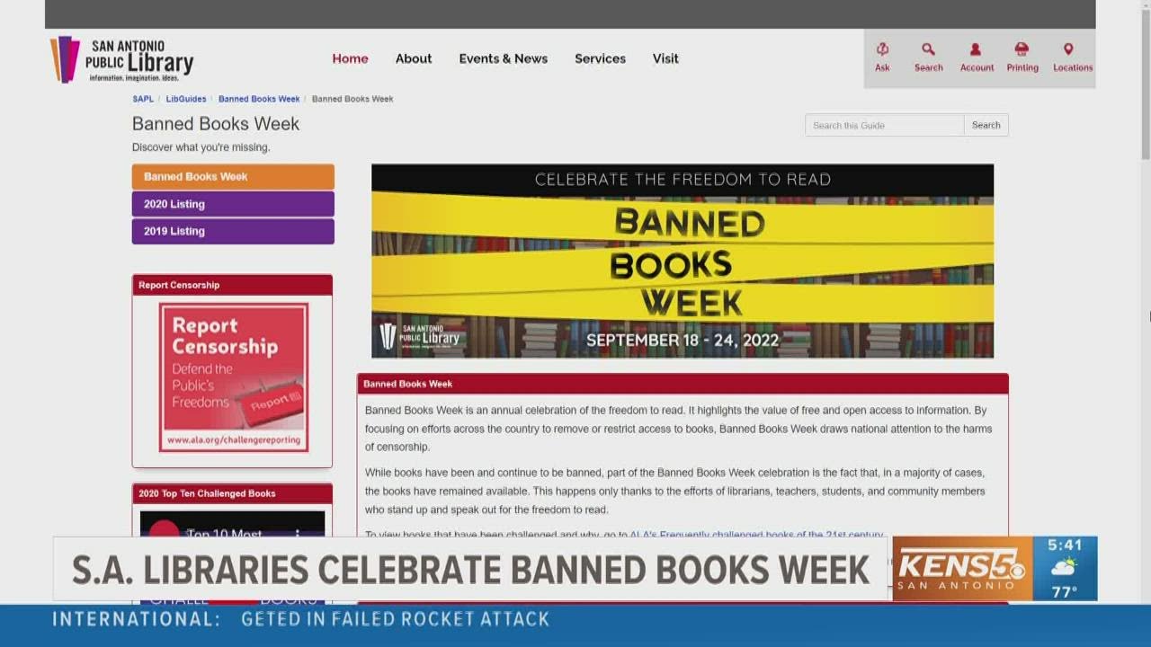 Banned Books Week celebrates the freedom to read