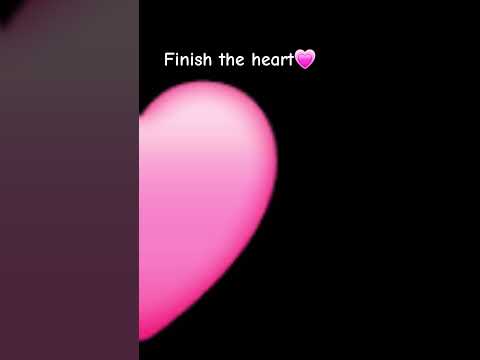 finish the heart #heart #emoji #cute #sad #hearts #emojis #heartemojis #heartemoji #shorts #short