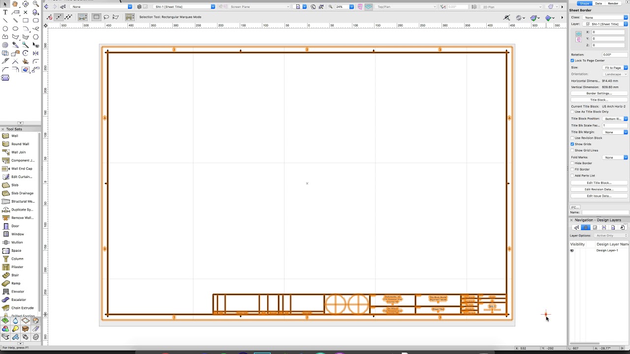 Title Block Borders - Alignment Issues after Conversion
