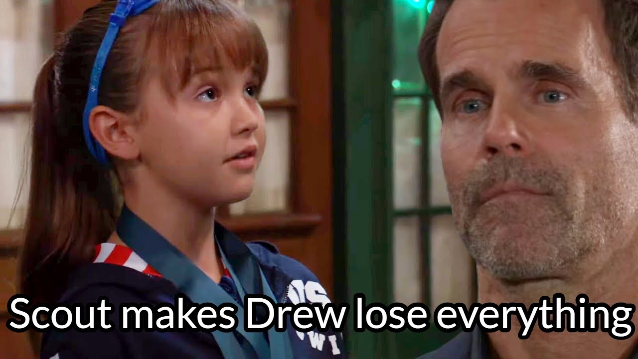 Scout reveals the secret, makes Drew lose everything