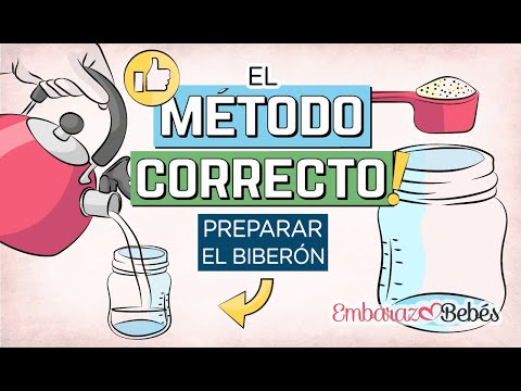 🍼😰 Cómo PREPARAR EL BIBERÓN al bebé correctamente | Lactancia artificial