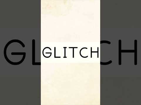 GLITCH | WORD OF THE DAY #39 #shorts #vocabulary #grammar #glitch #wordoftheday #kichuletsenglish