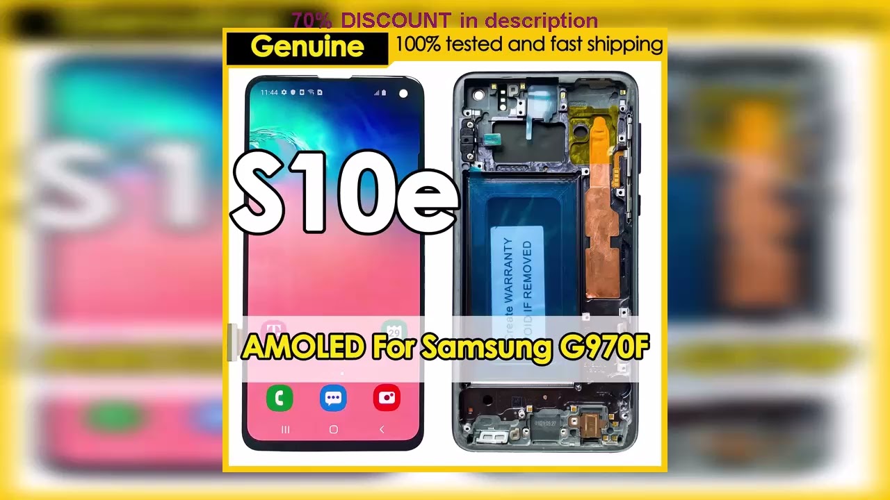 A must-have product! OEM AMOLED For Samsung Galaxy S10e G970FU G970F, G970U, Display LCD Touch Scr