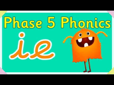 Phase 5 IE Phonics Lesson 😊 [IE Digraph] Miss Ellis 💜 #iesound