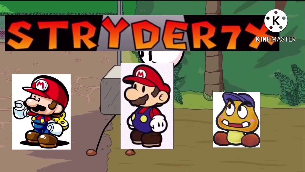 Runaway paper Mario logo add round 21