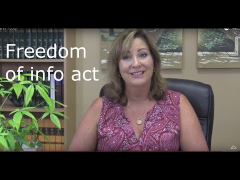 Freedom of Information act